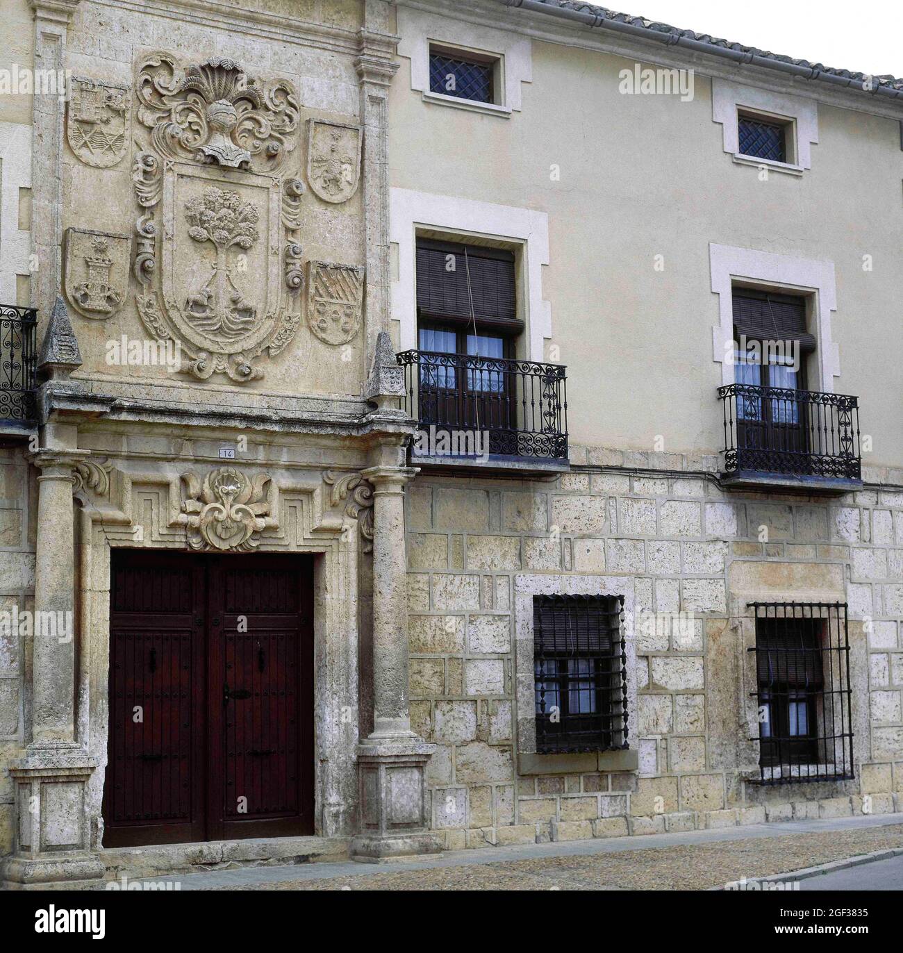 Spain, Castile-La Mancha, Albacete province, La Roda. Palace of the ...