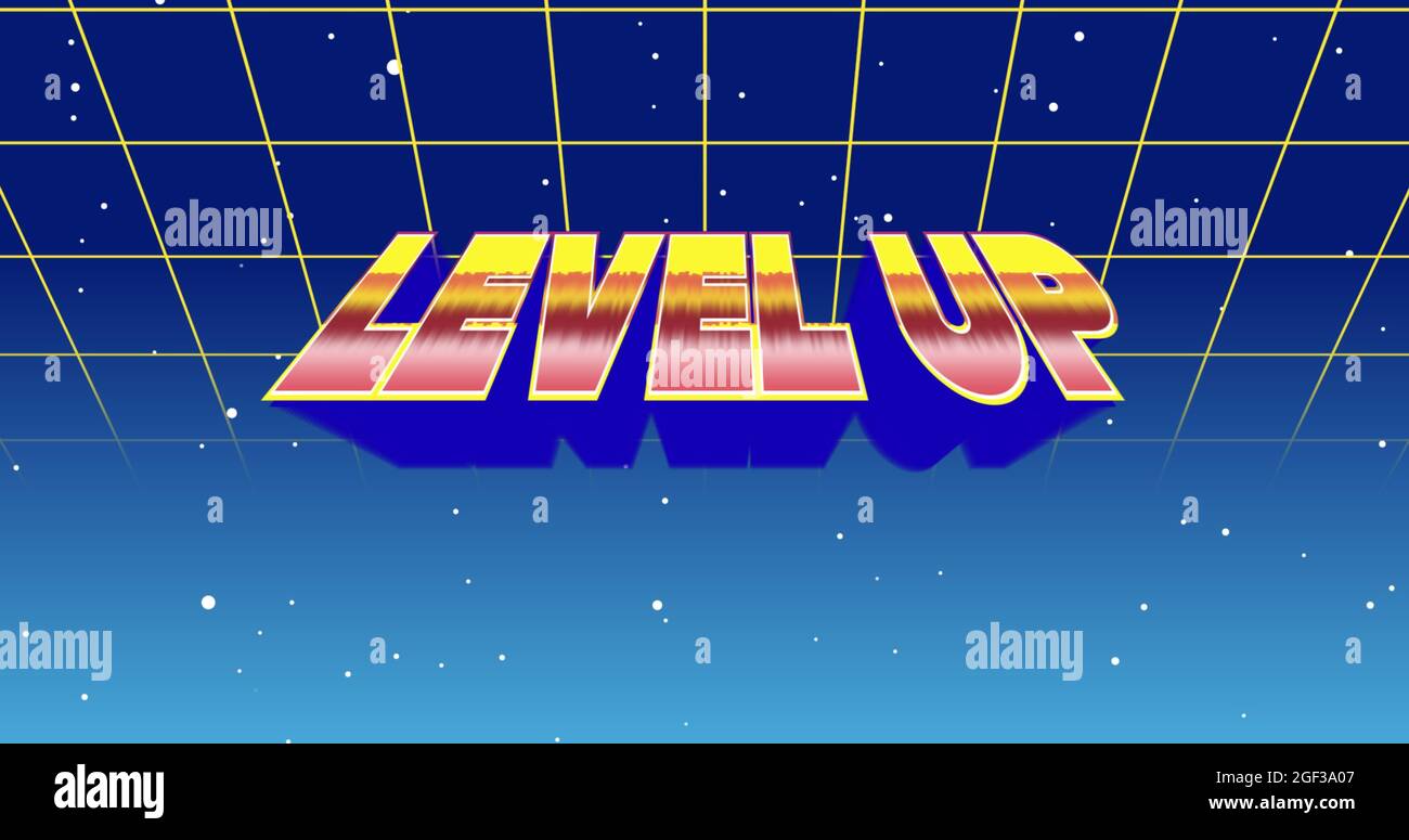 Level Up sign Stock Photo - Alamy