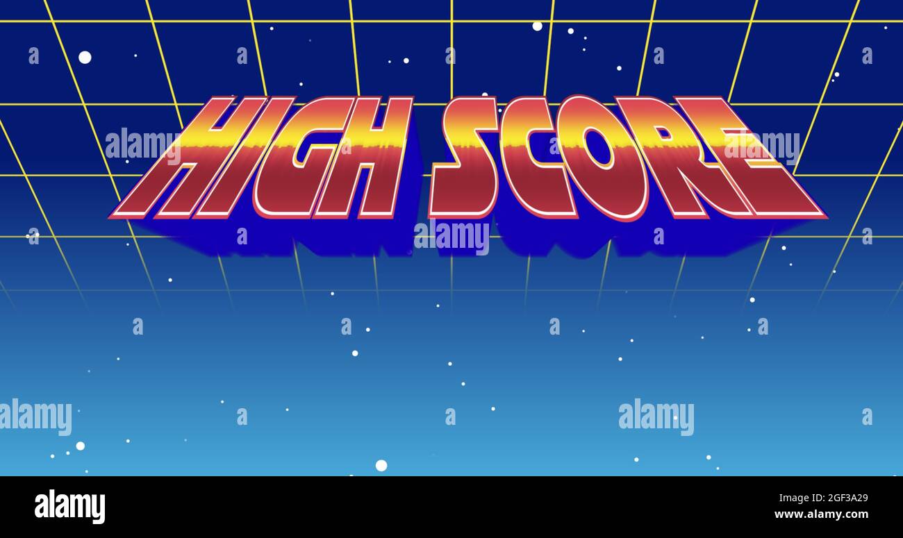 High Score sign Stock Photo - Alamy