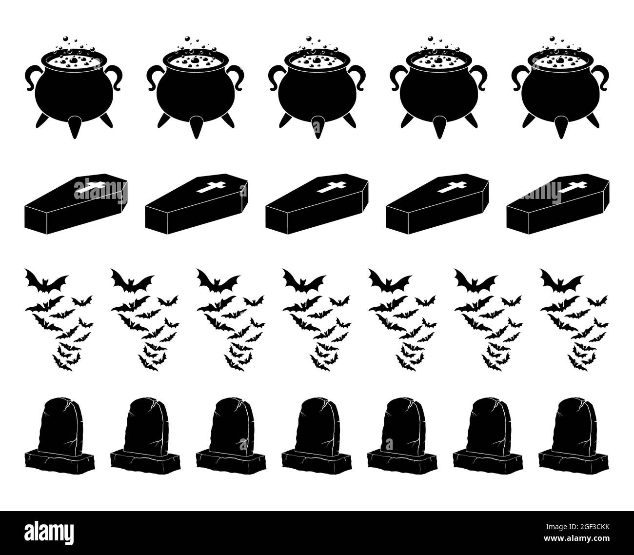 Cauldron witches Black and White Stock Photos & Images - Alamy