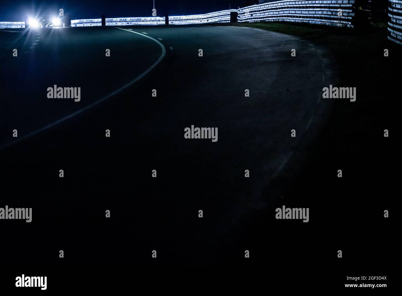 ambiance during the night at the 24 Hours of Le Mans 2021, 4th round of ...