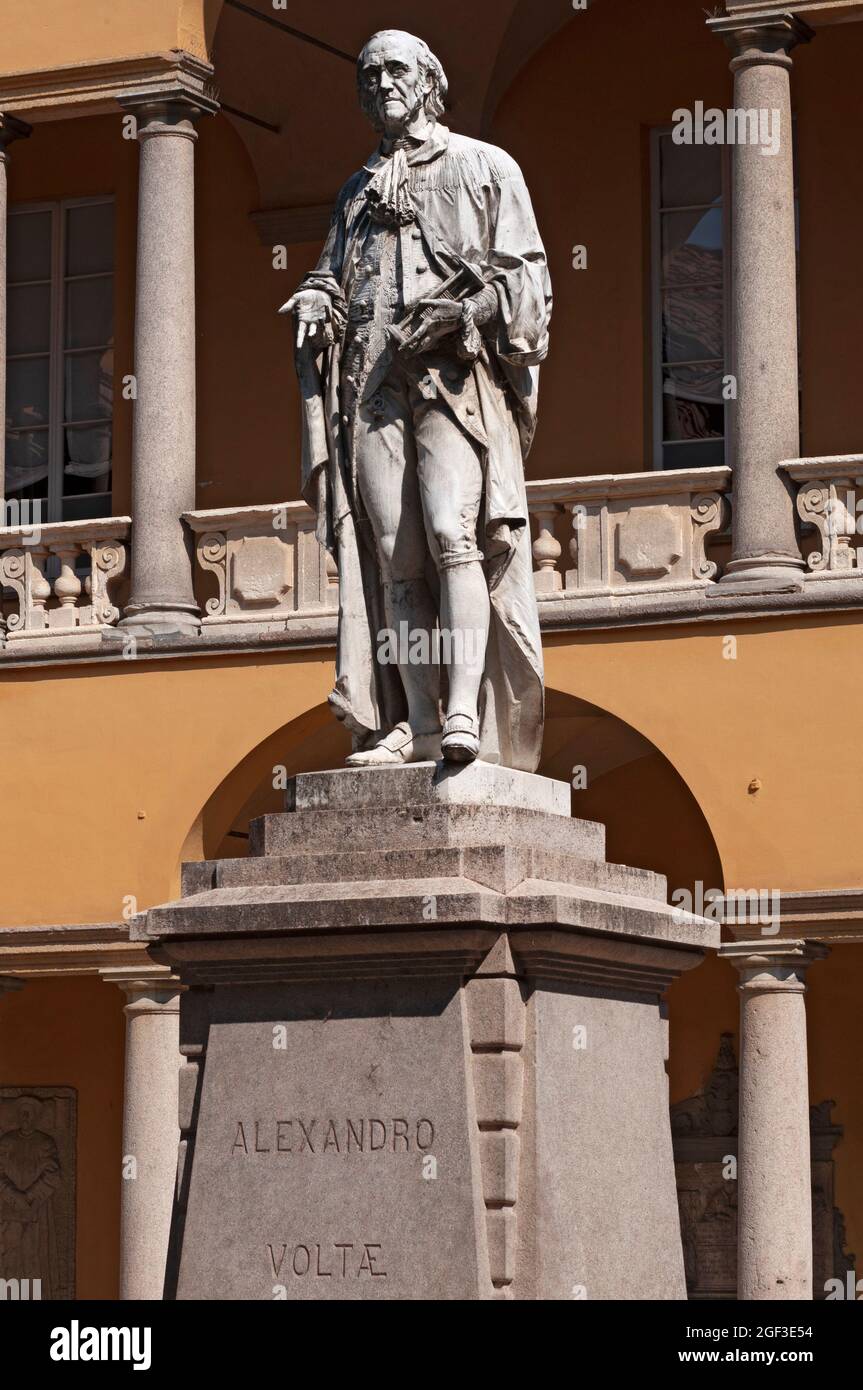 Portrait of alessandro volta an italian physicist hi-res stock ...