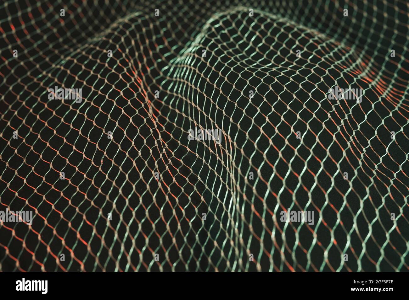 Neon grid depicts infinity and futuristic illuminated galaxy ...