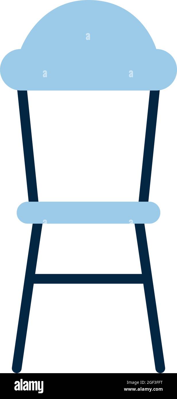 blue chair icon on white background Stock Vector Image & Art - Alamy
