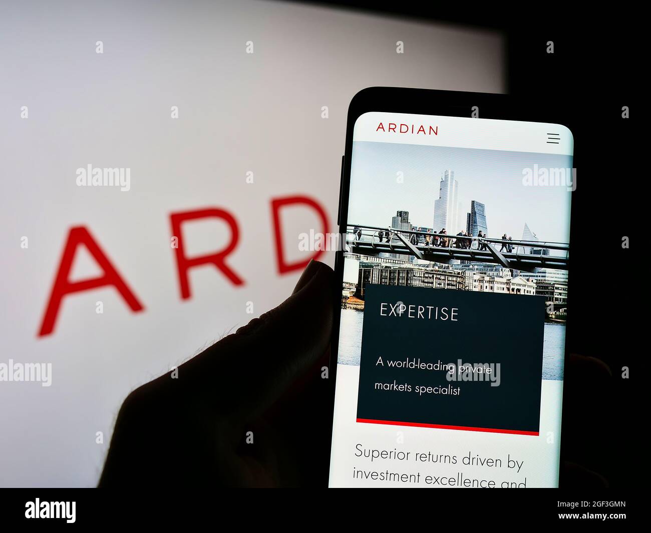 Ardian logo hi-res stock photography and images - Alamy