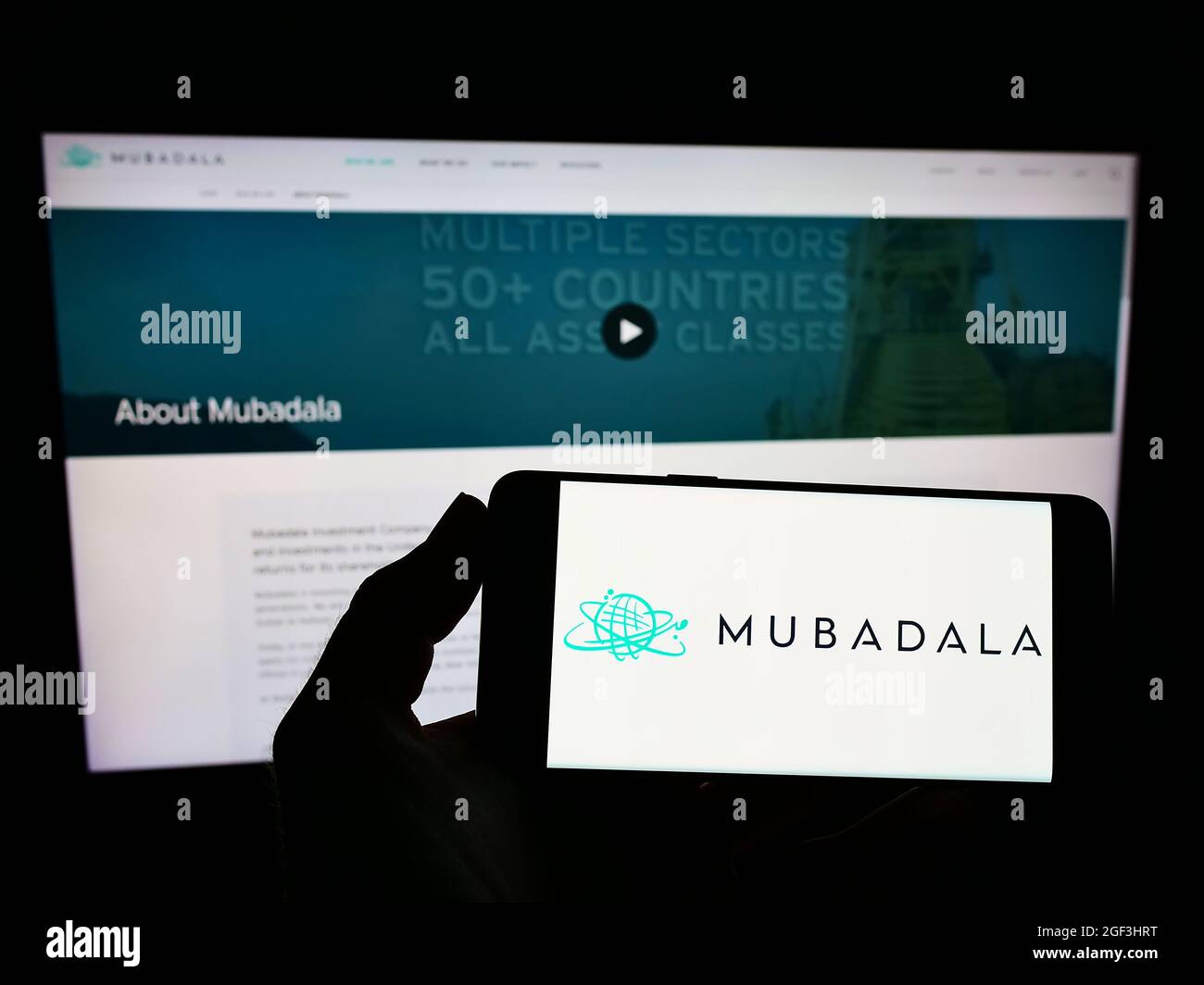Mubadala logo hi-res stock photography and images - Alamy