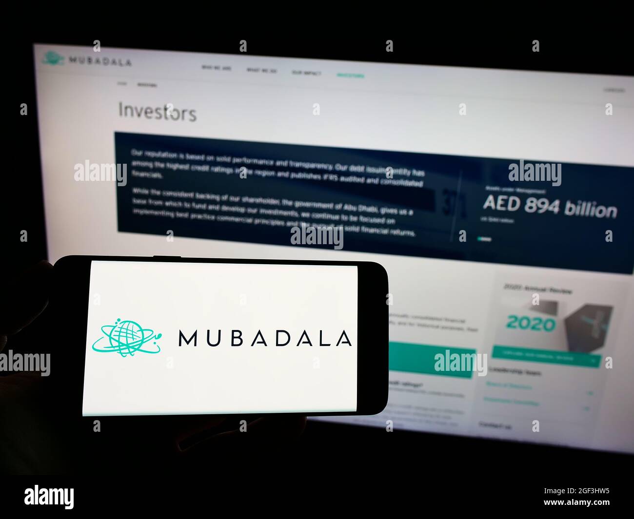 Mubadala logo hi-res stock photography and images - Alamy