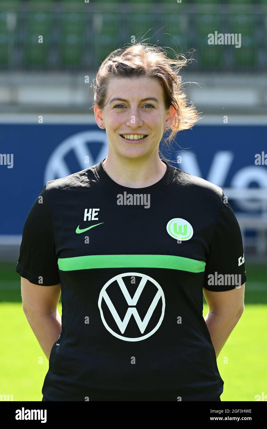 Wolfsburg, Germany. 23rd Aug, 2021. Football, Women: Bundesliga, VfL Wolfsburg, team ...