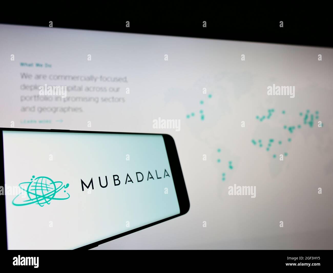 Mubadala logo hi-res stock photography and images - Alamy