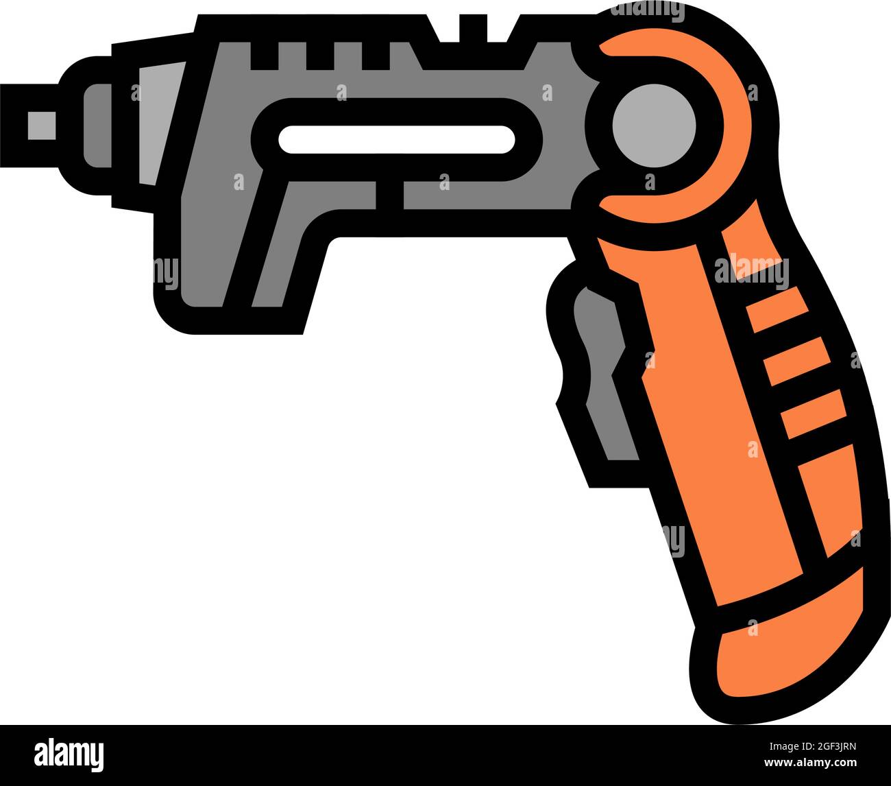 electric screwdriver equipment color icon vector illustration Stock ...