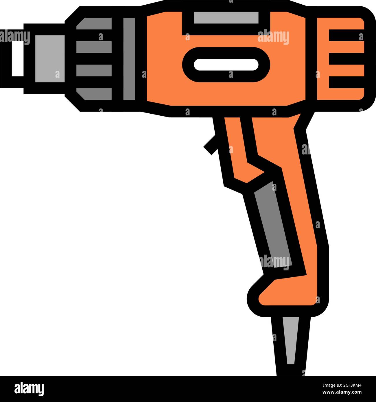 heat gun tool color icon vector illustration Stock Vector Image & Art ...