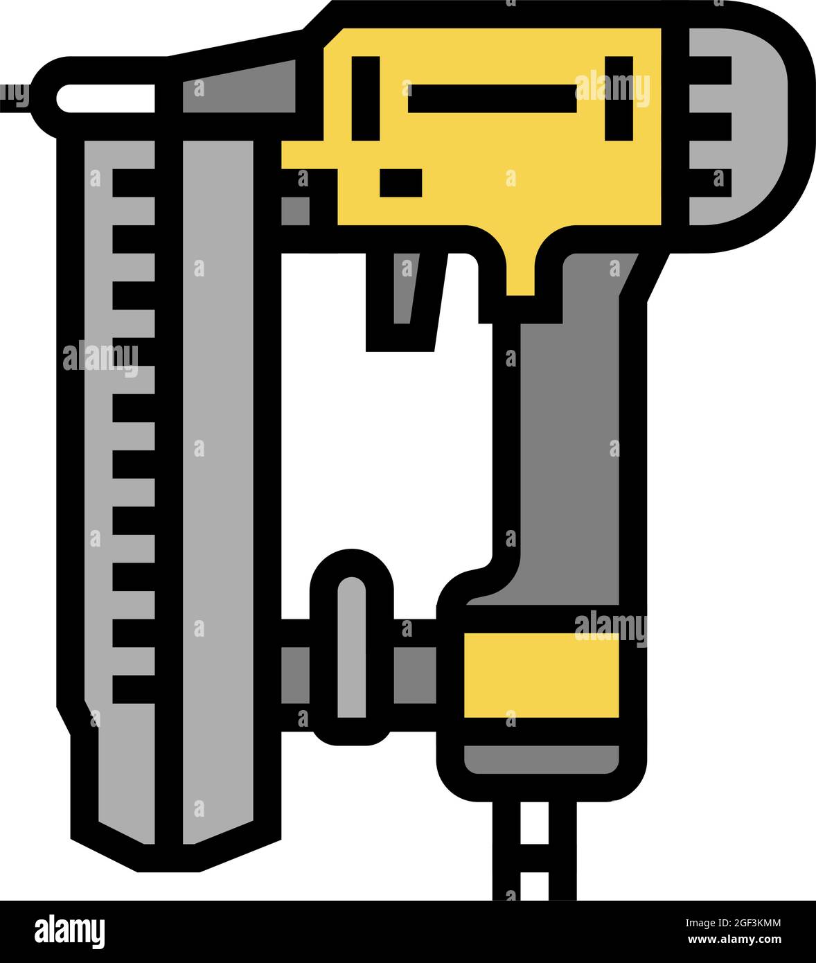 Rotary hammer tool color Stock Vector Images - Alamy