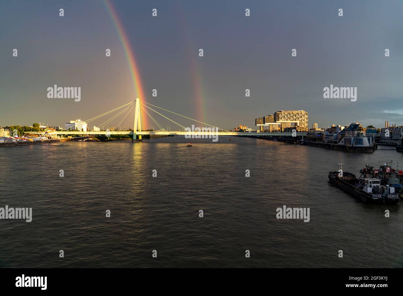 Rainbow coloured building hi-res stock photography and images - Alamy