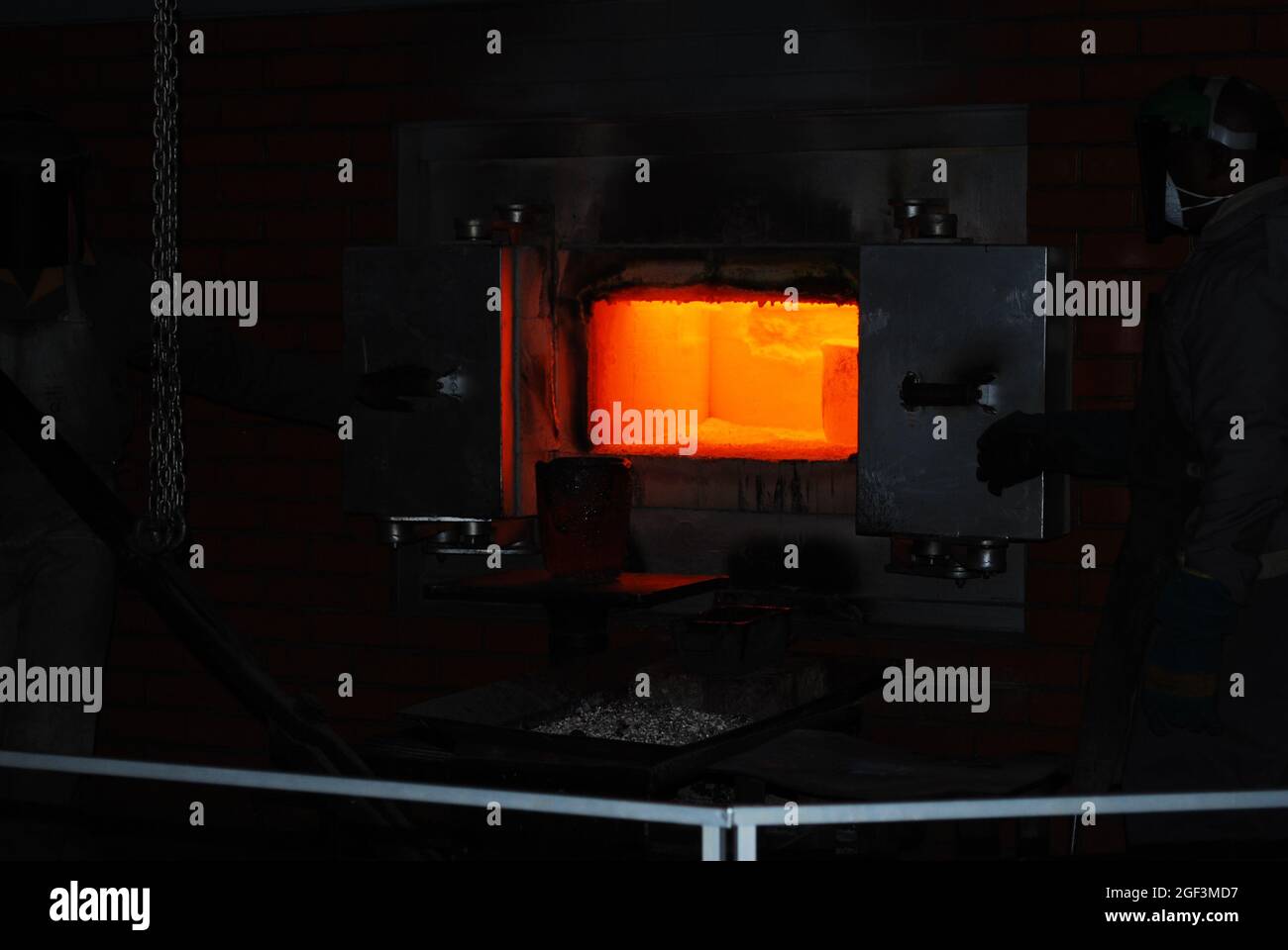 Alloy smelting furnace hi-res stock photography and images - Alamy