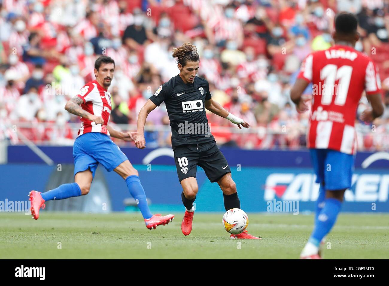 Madrid, Spain. 22nd Aug, 2021. Pere Milla (Elche) Football/Soccer ...