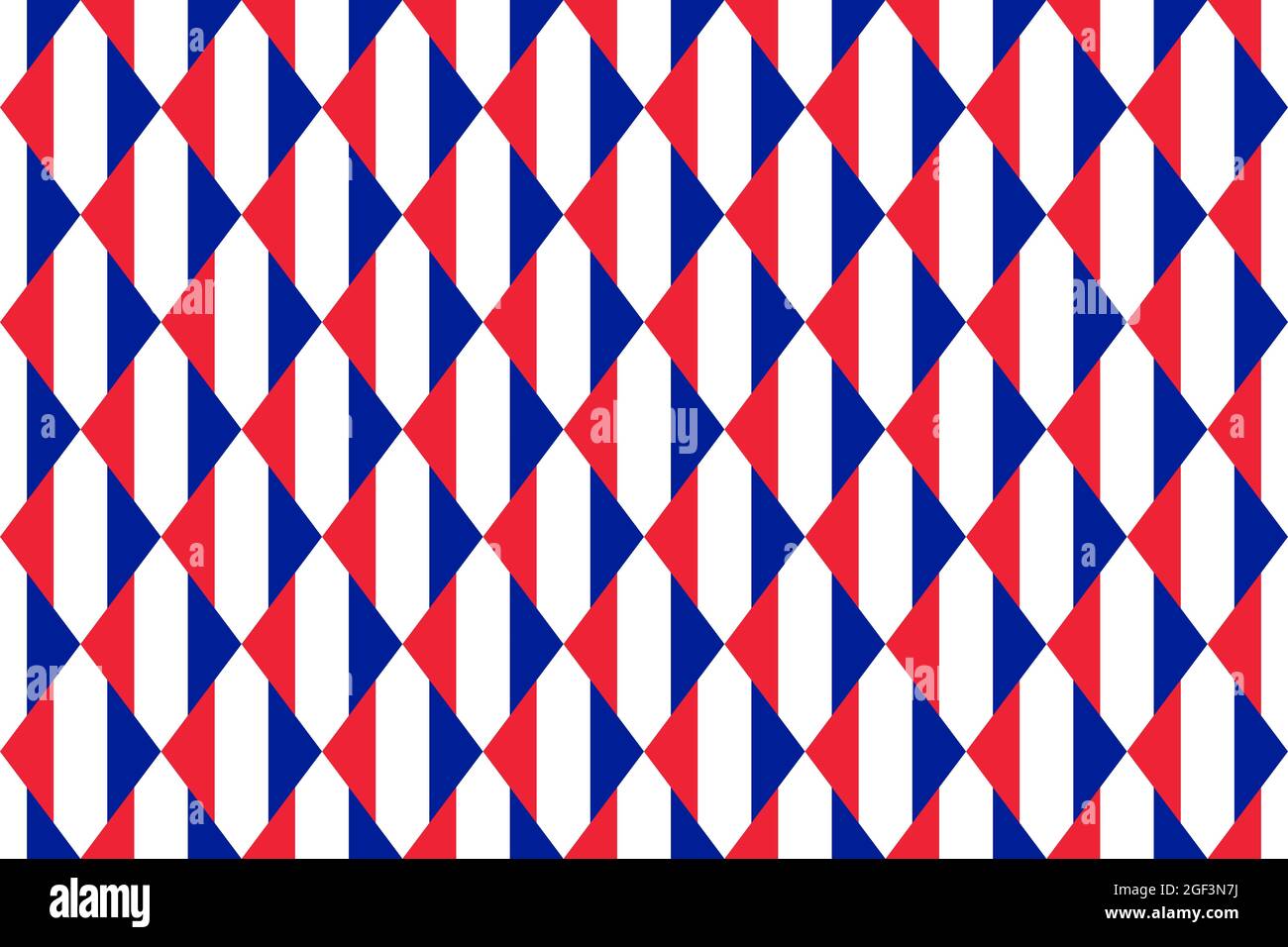 Simple geometric pattern in the colors of the national flag of France ...