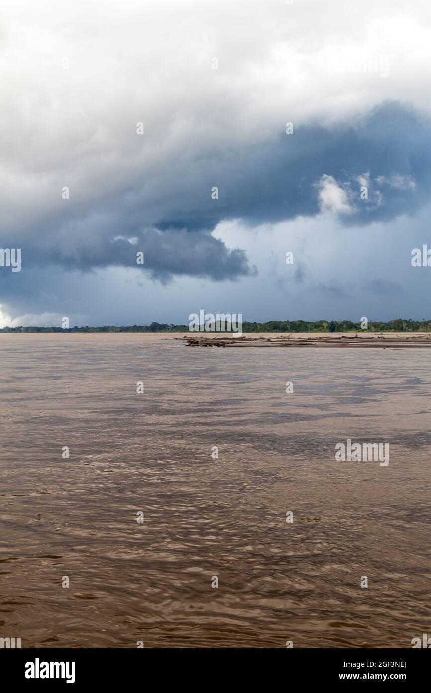Storm clouds over river hi-res stock photography and images - Alamy