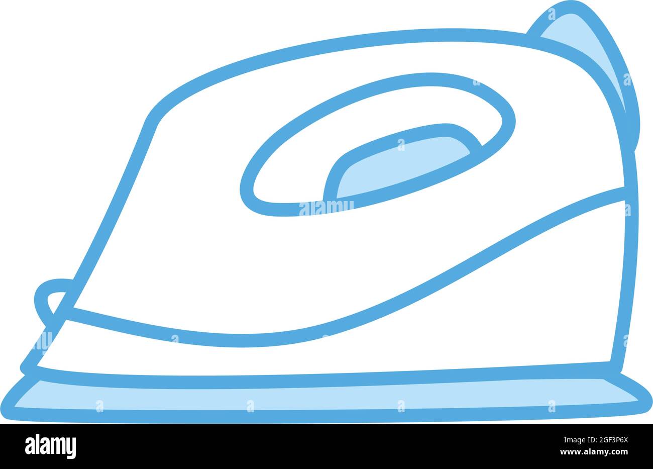 isolated clothes iron appliance icon Stock Vector Image & Art - Alamy