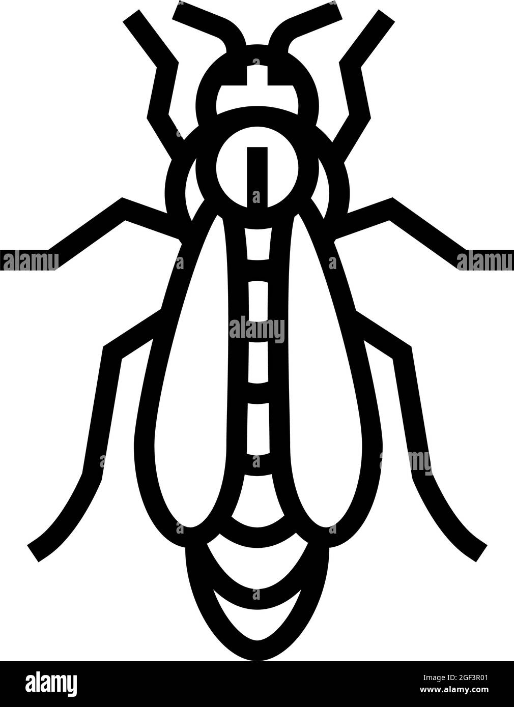 bee queen beekeeping line icon vector illustration Stock Vector Image ...