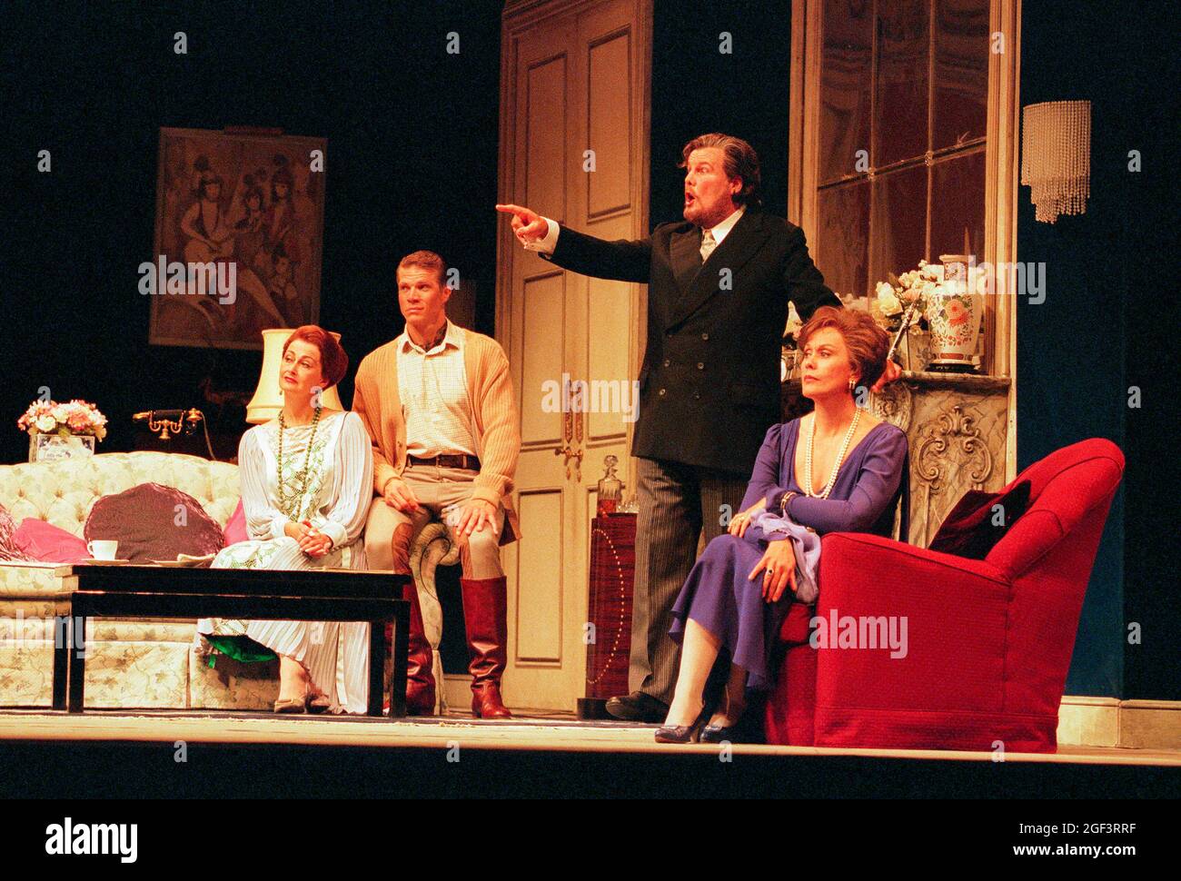 l-r: Kathryn Harries (Clairon), Rodney Gilfrey (The Count), Victor von ...