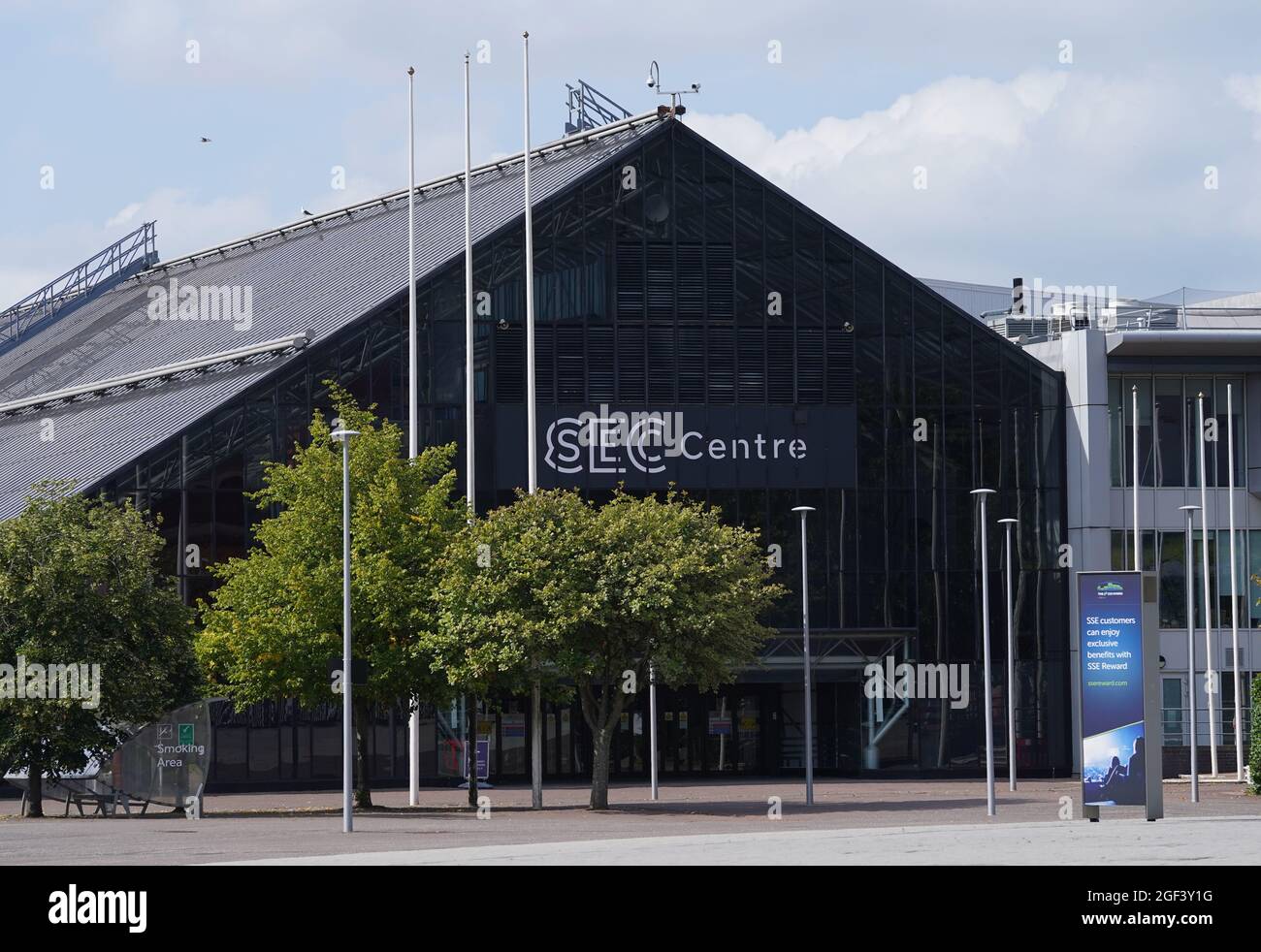 A general view of the SEC Centre on the Scottish Event Campus in ...