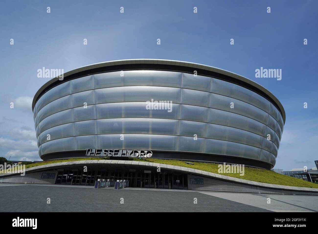 A general view of The SSE Hydro on the Scottish Event Campus in Glasgow ...