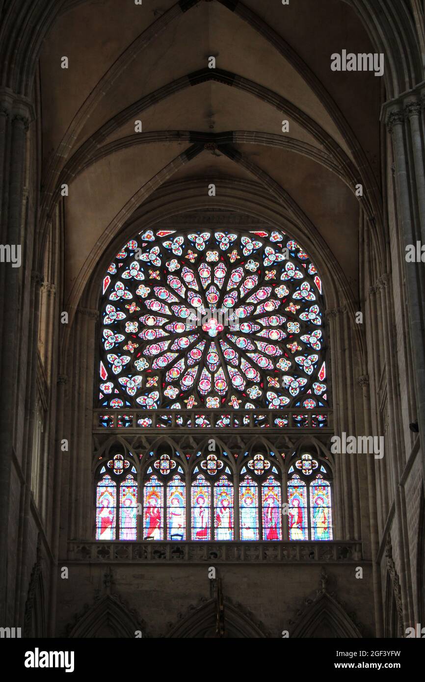our lady cathedral in sées in normandy (france Stock Photo - Alamy