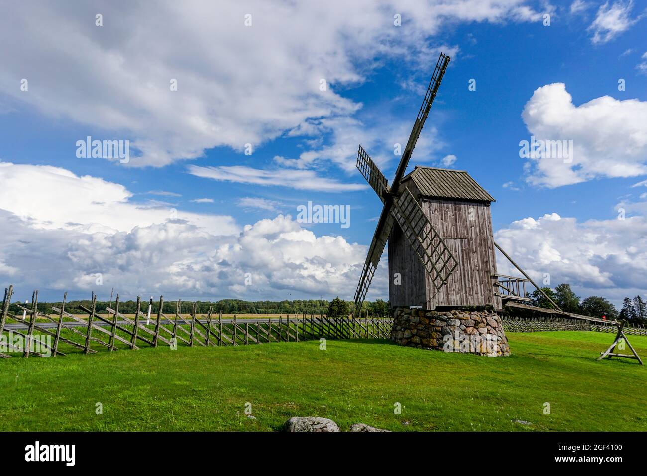 Angla windmill cultural heritage site hi-res stock photography and ...