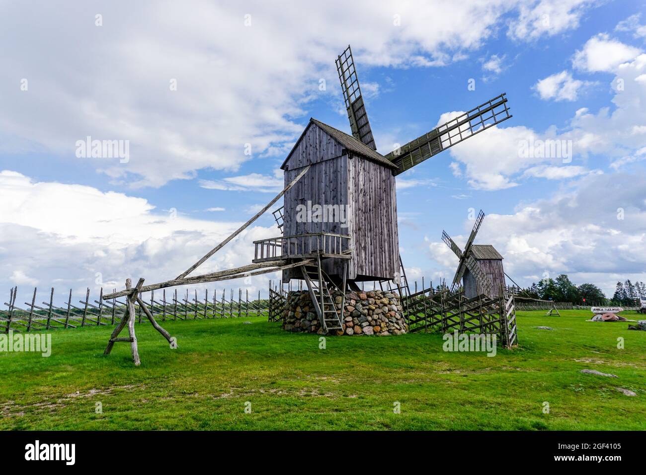 Angla windmill cultural heritage site hi-res stock photography and ...