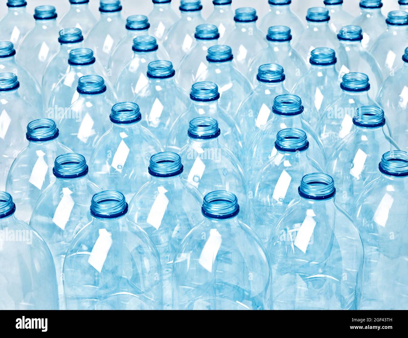 plastic bottle empty transparent recycling container water environment ...