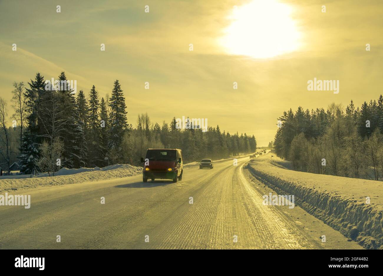 Lapland Bus High Resolution Stock Photography and Images - Alamy