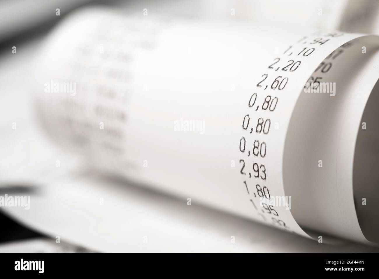 Purchase receipt hi-res stock photography and images - Alamy