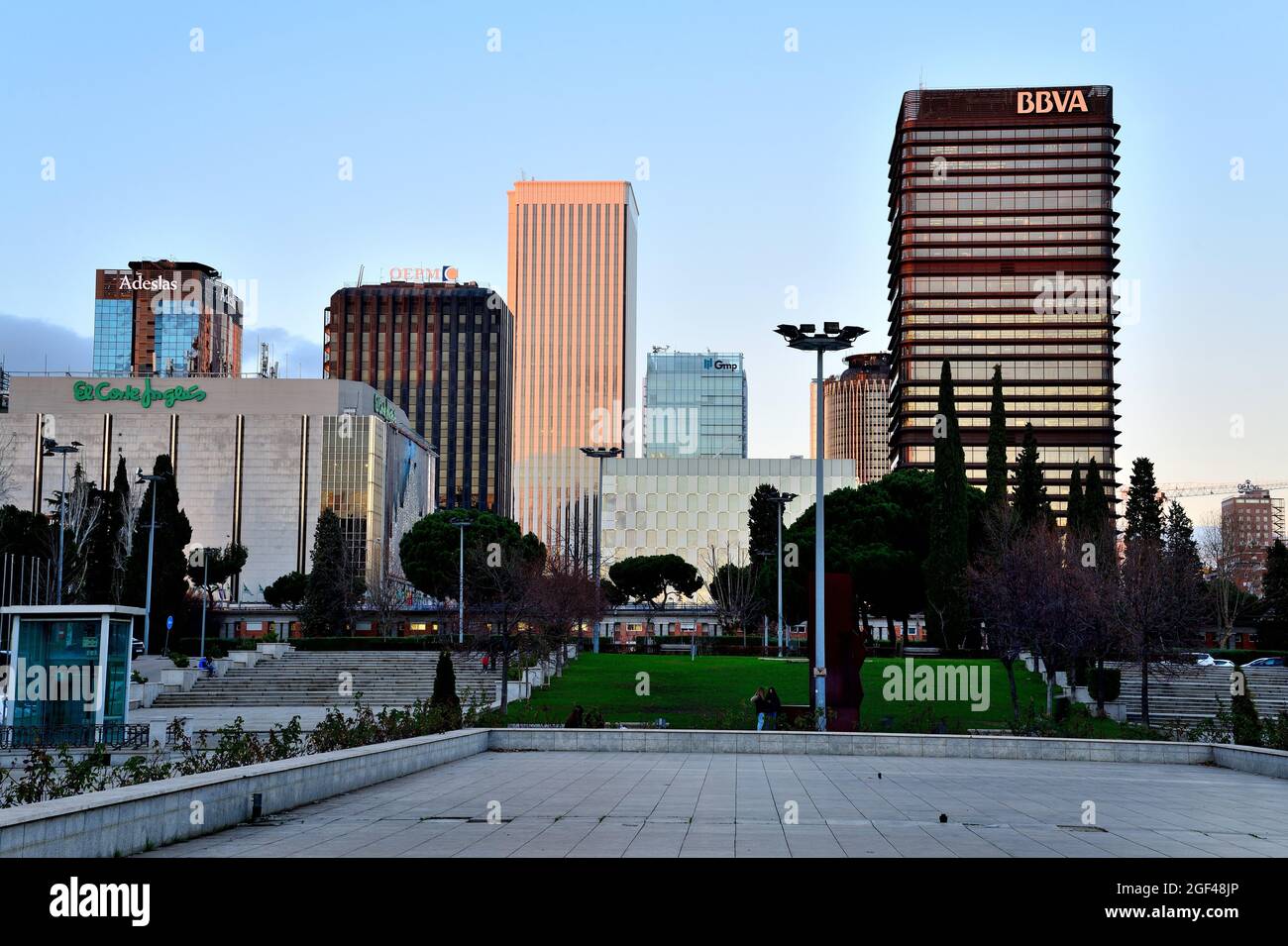 Azca area in madrid hi-res stock photography and images - Alamy
