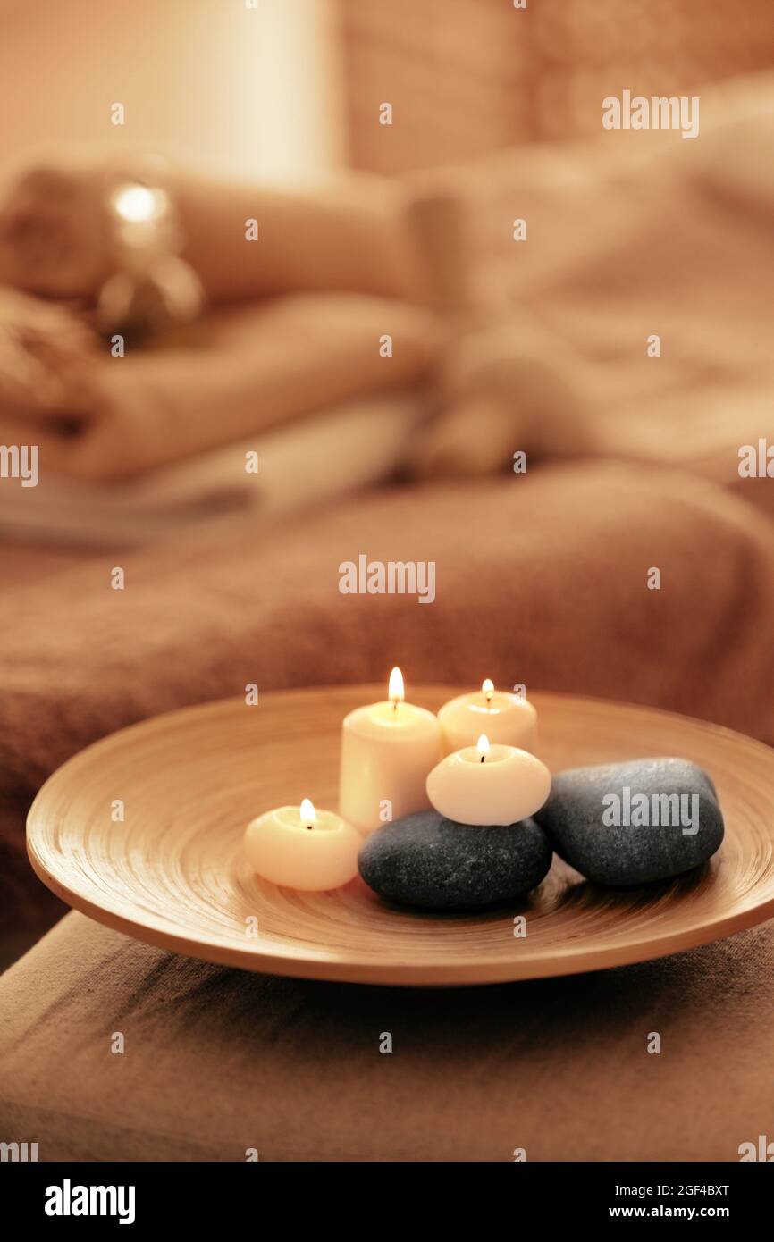 Spa set up hi-res stock photography and images - Alamy