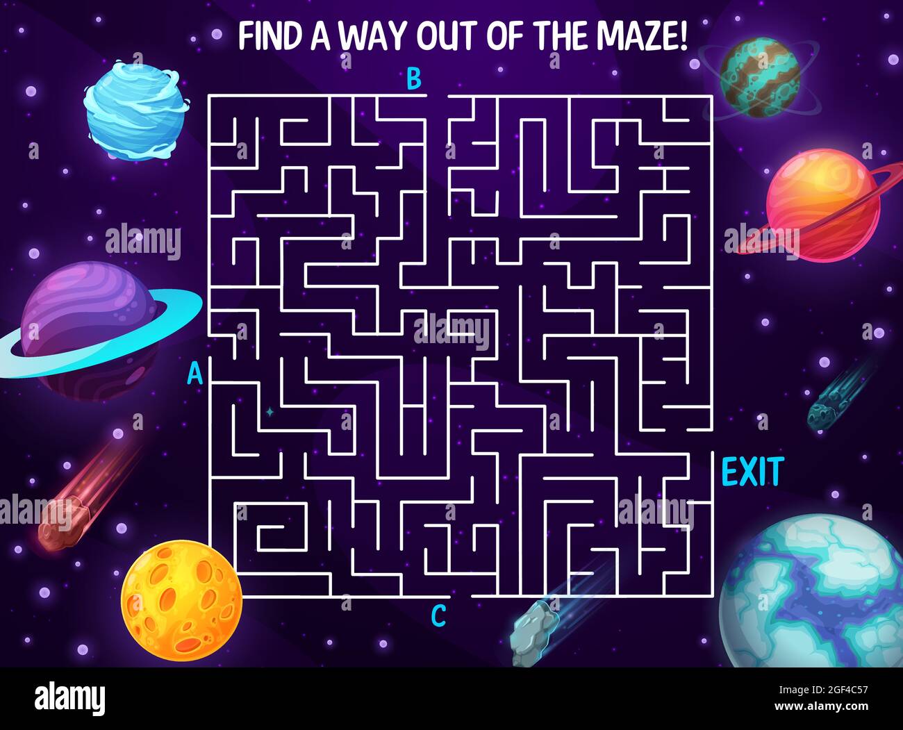 Asteroid Maze