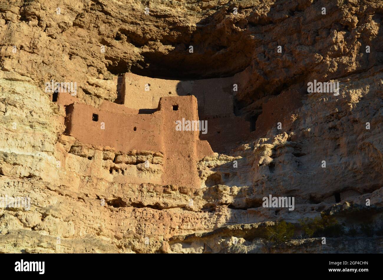 Montezuma's Castle is well preserved and historic in Arizona Stock ...