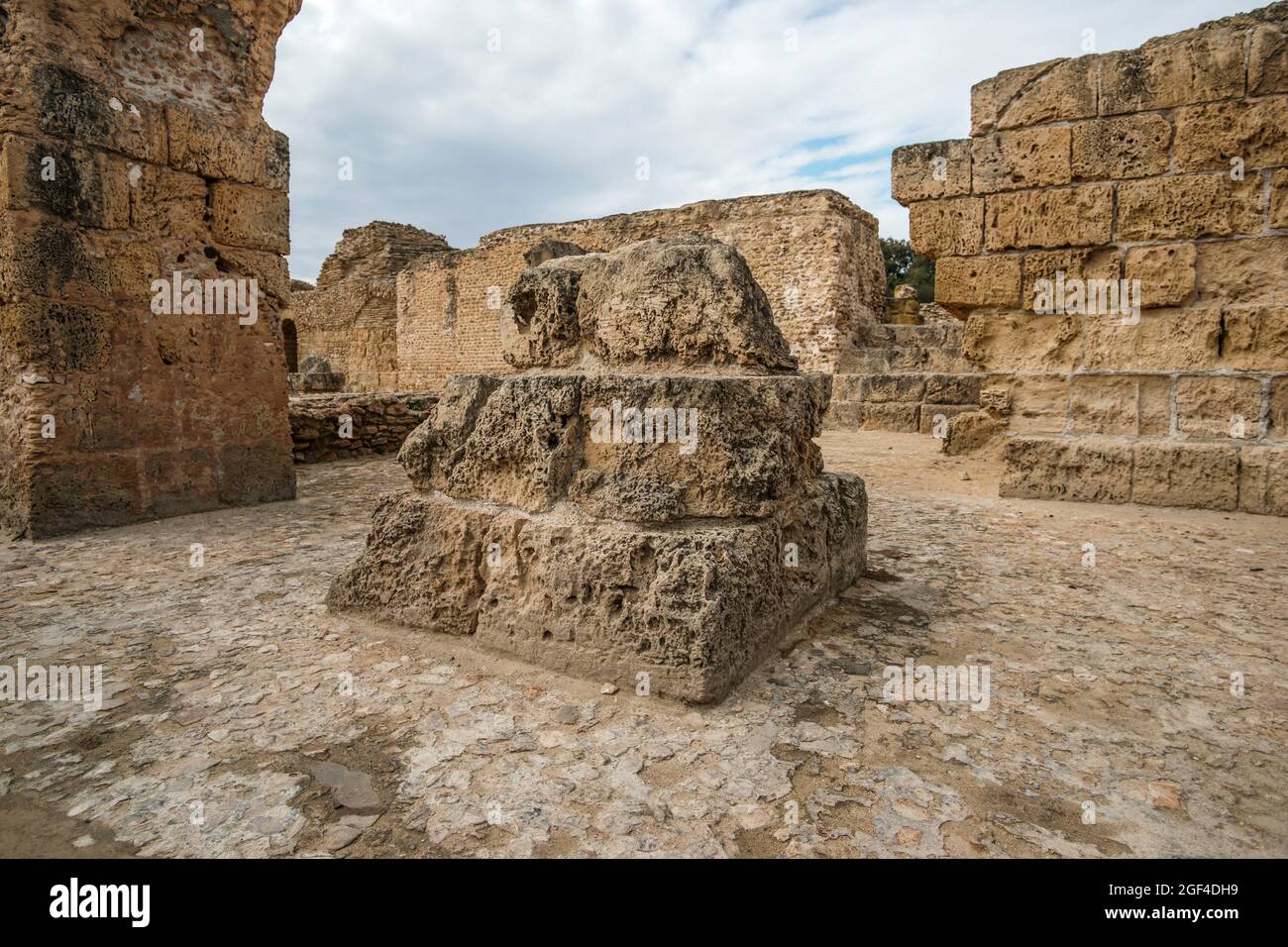 Baths of Antoninus. Archaeological ruins. Archeological Site of ...