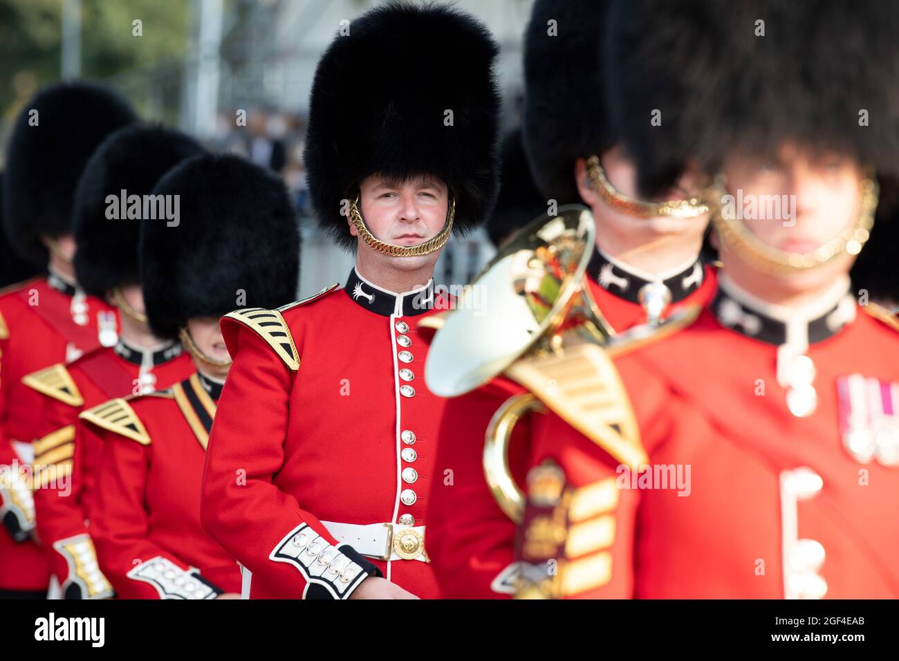 British military band hi-res stock photography and images - Alamy