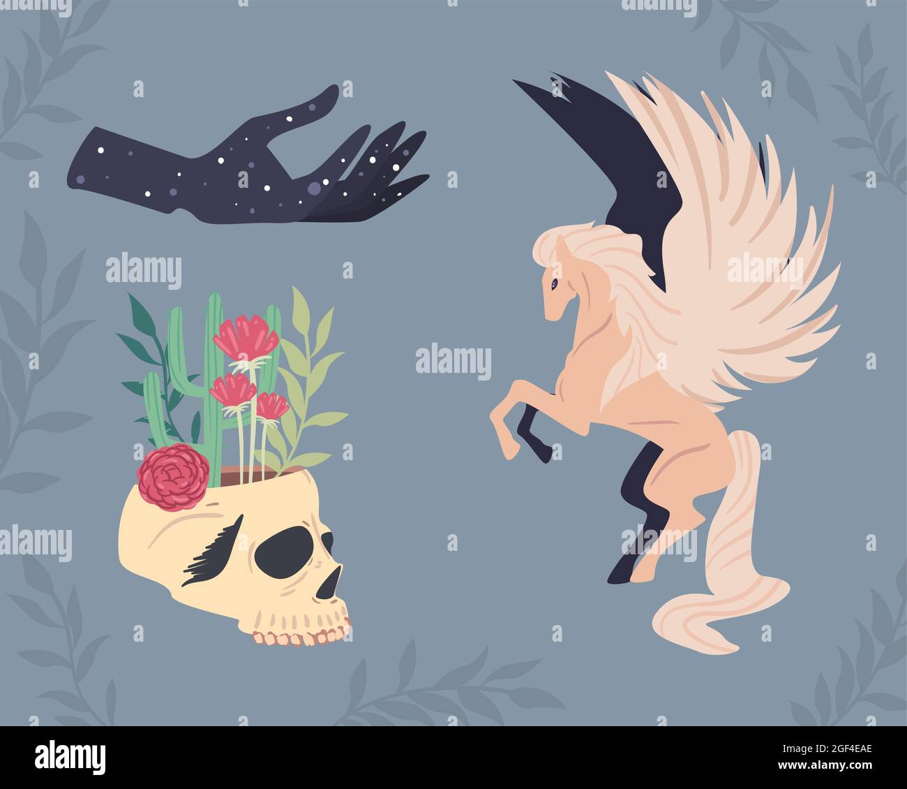 set icons mystic and esoteric Stock Vector Image & Art - Alamy
