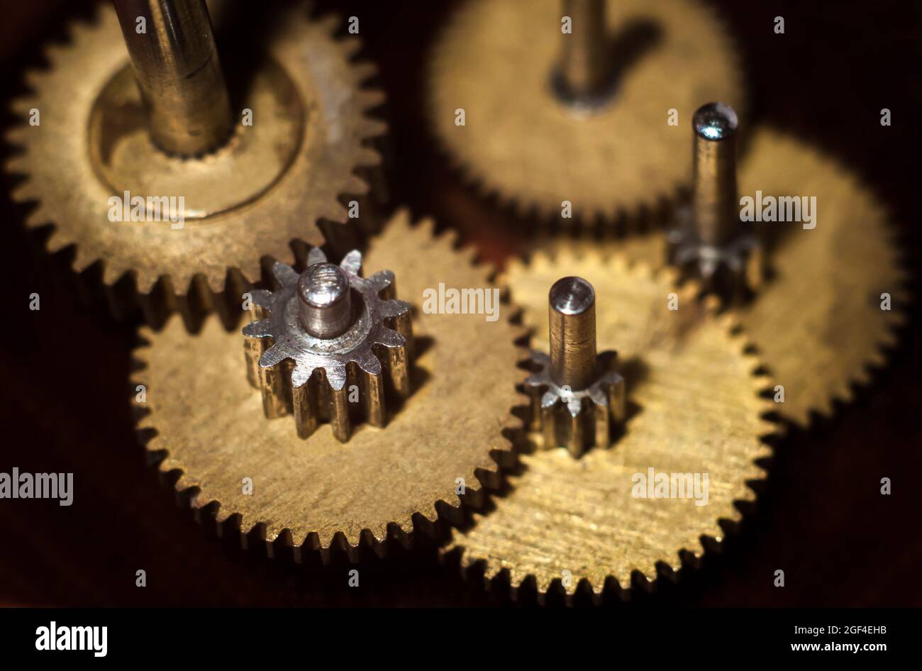 Timepiece gears hi-res stock photography and images - Alamy