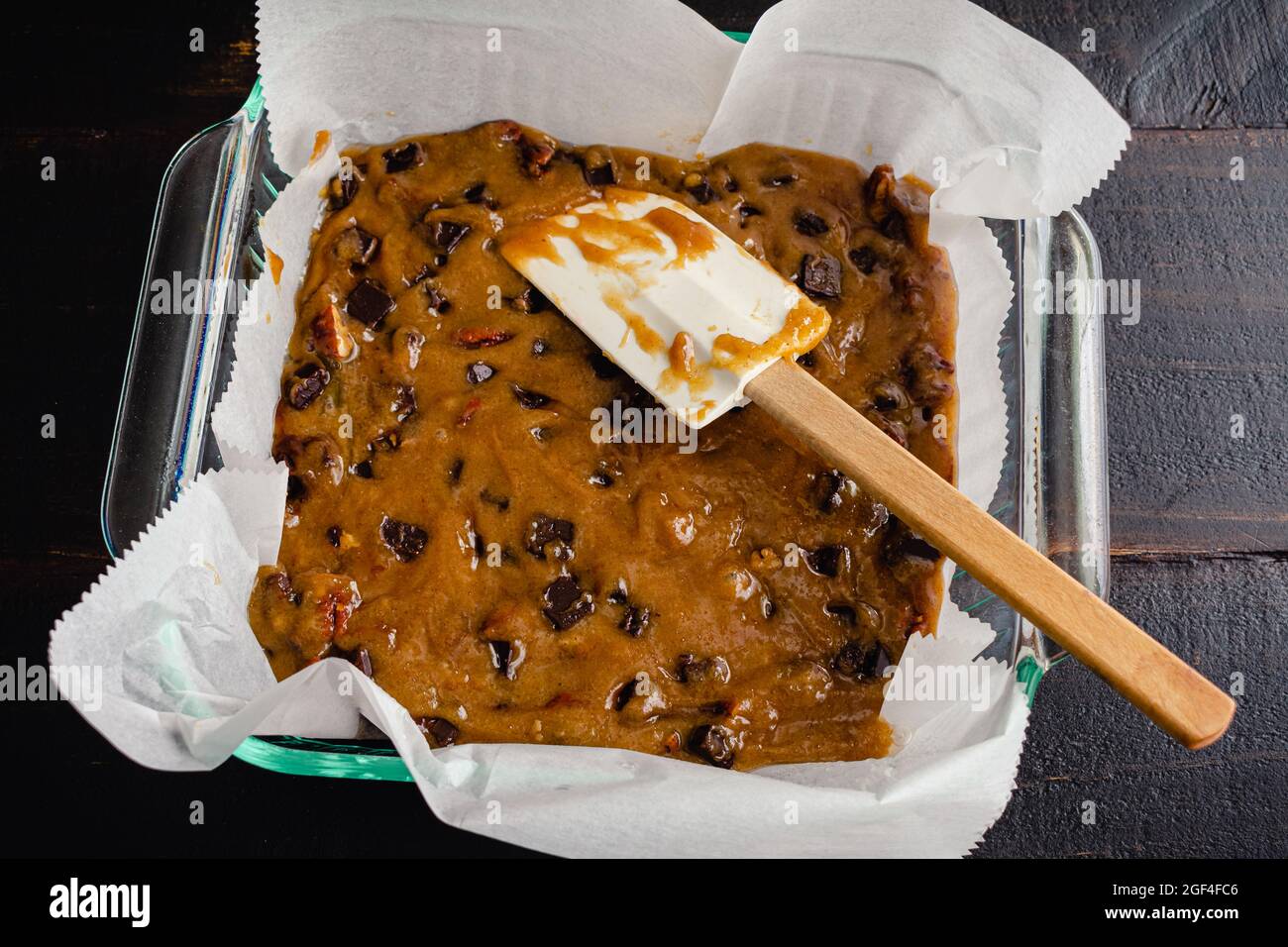 Blondies batter hi-res stock photography and images - Alamy