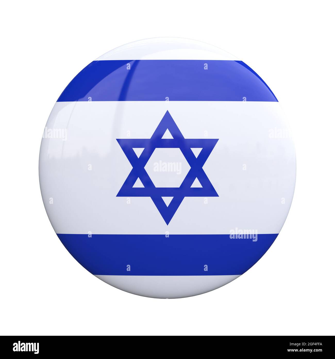 Israel national flag badge, nationality pin 3d rendering Stock Photo ...