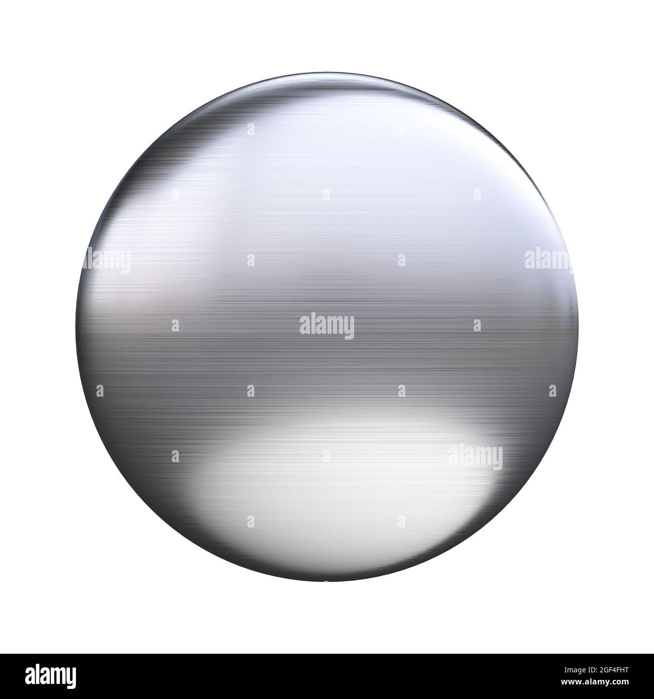 Silver badge, metallic reflective pin 3d rendering Stock Photo - Alamy