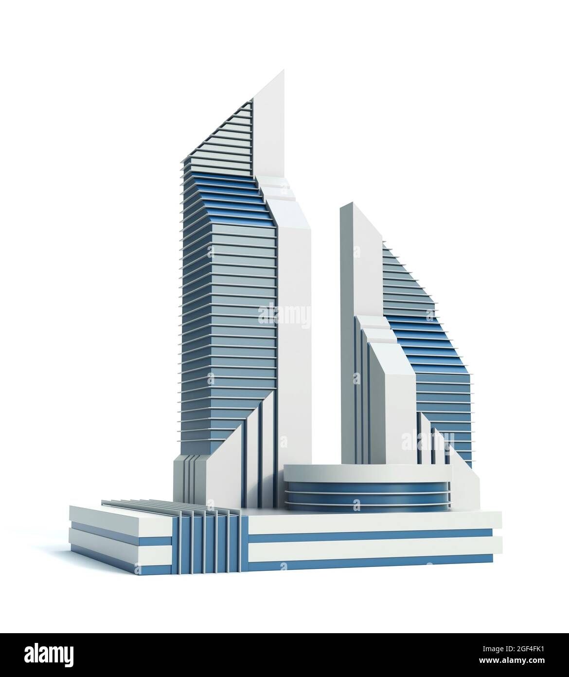 Image city center on Cut Out Stock Images & Pictures - Alamy