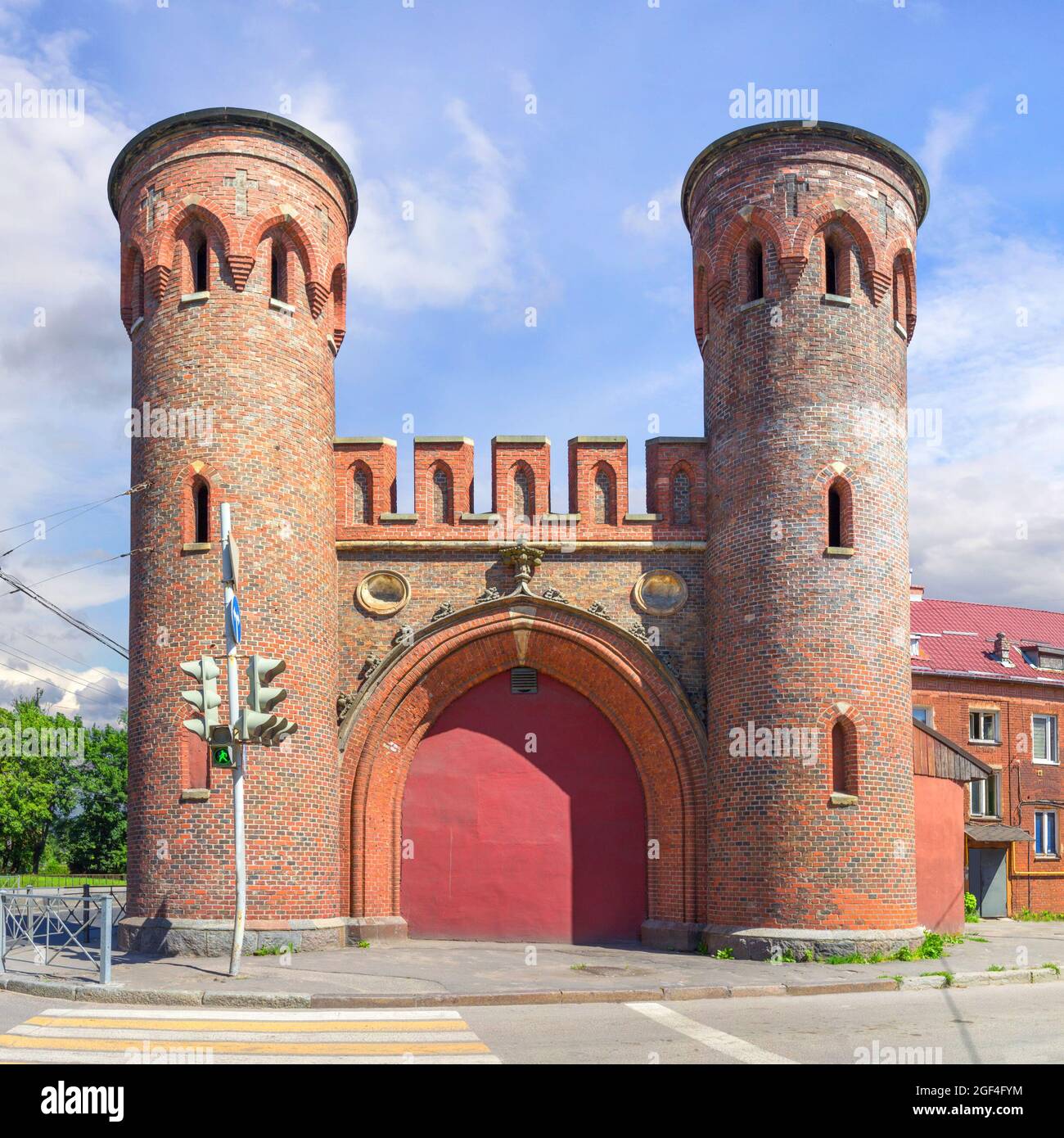 The Sackheim Gate (17th century) is one of seven surviving city gates ...