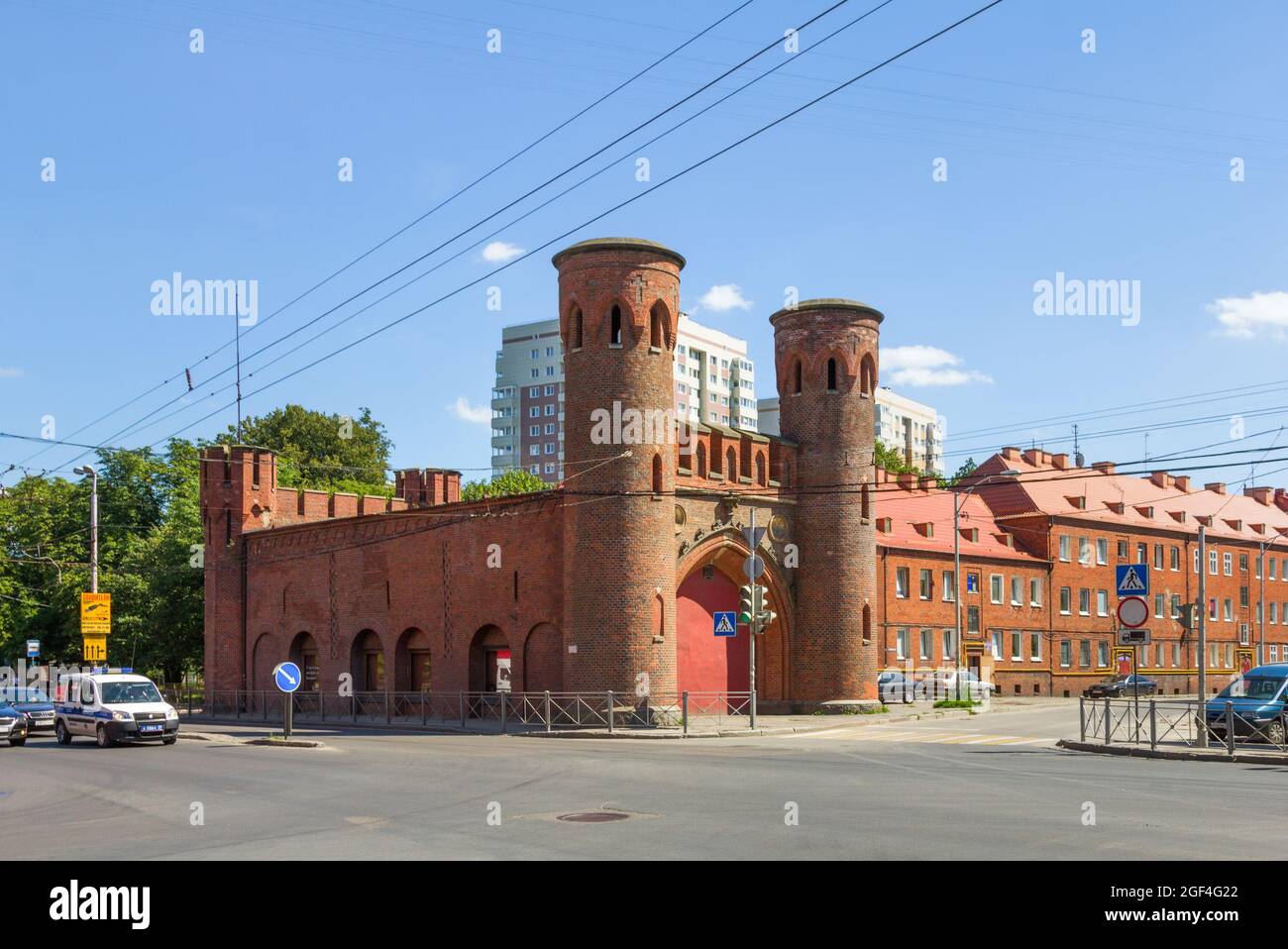 Kaliningrad, Russia - July 30, 2017: The Sackheim Gate (17th century ...