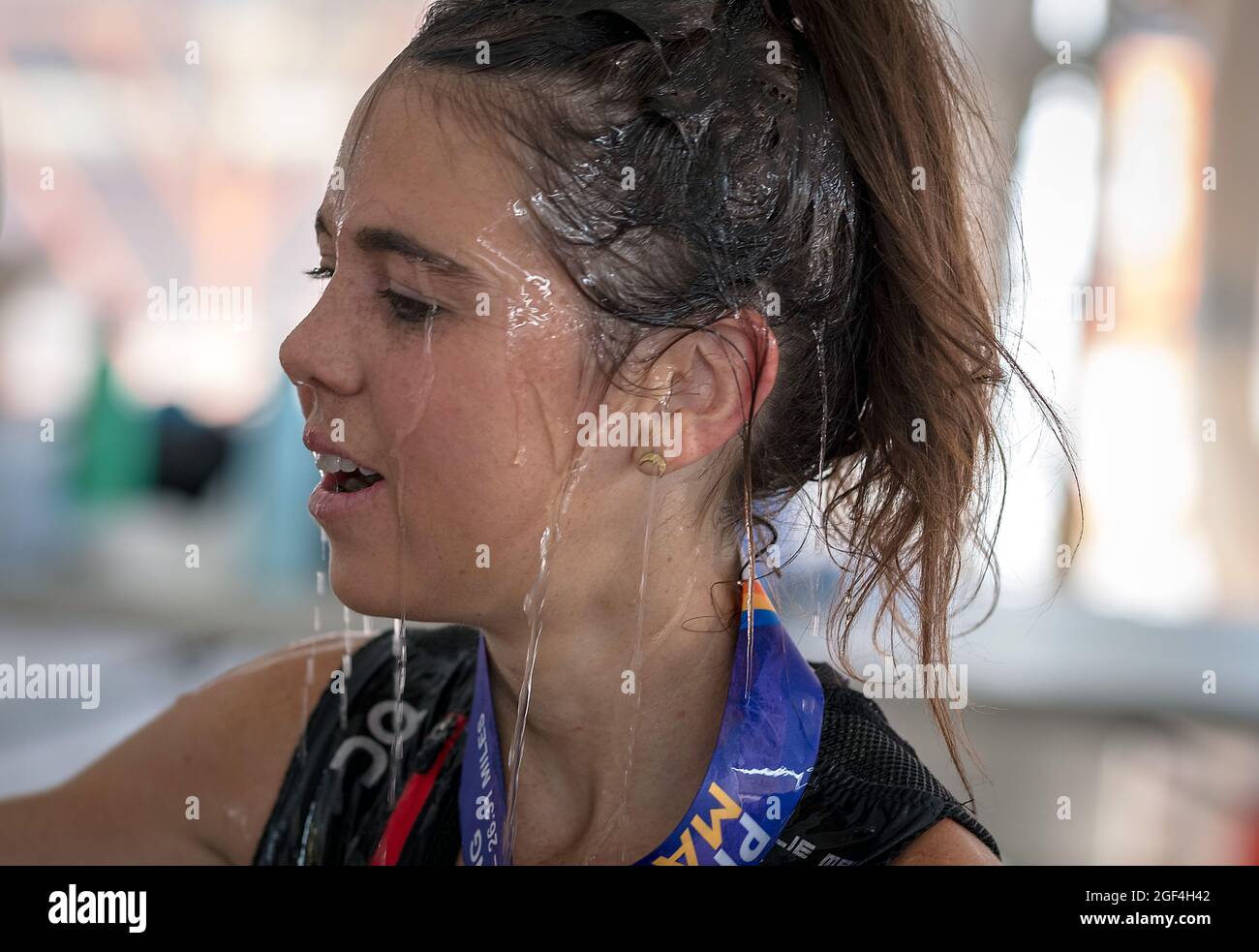 August 22, 2021: Colorado elite mountain runner, Allie McLaughlin ...