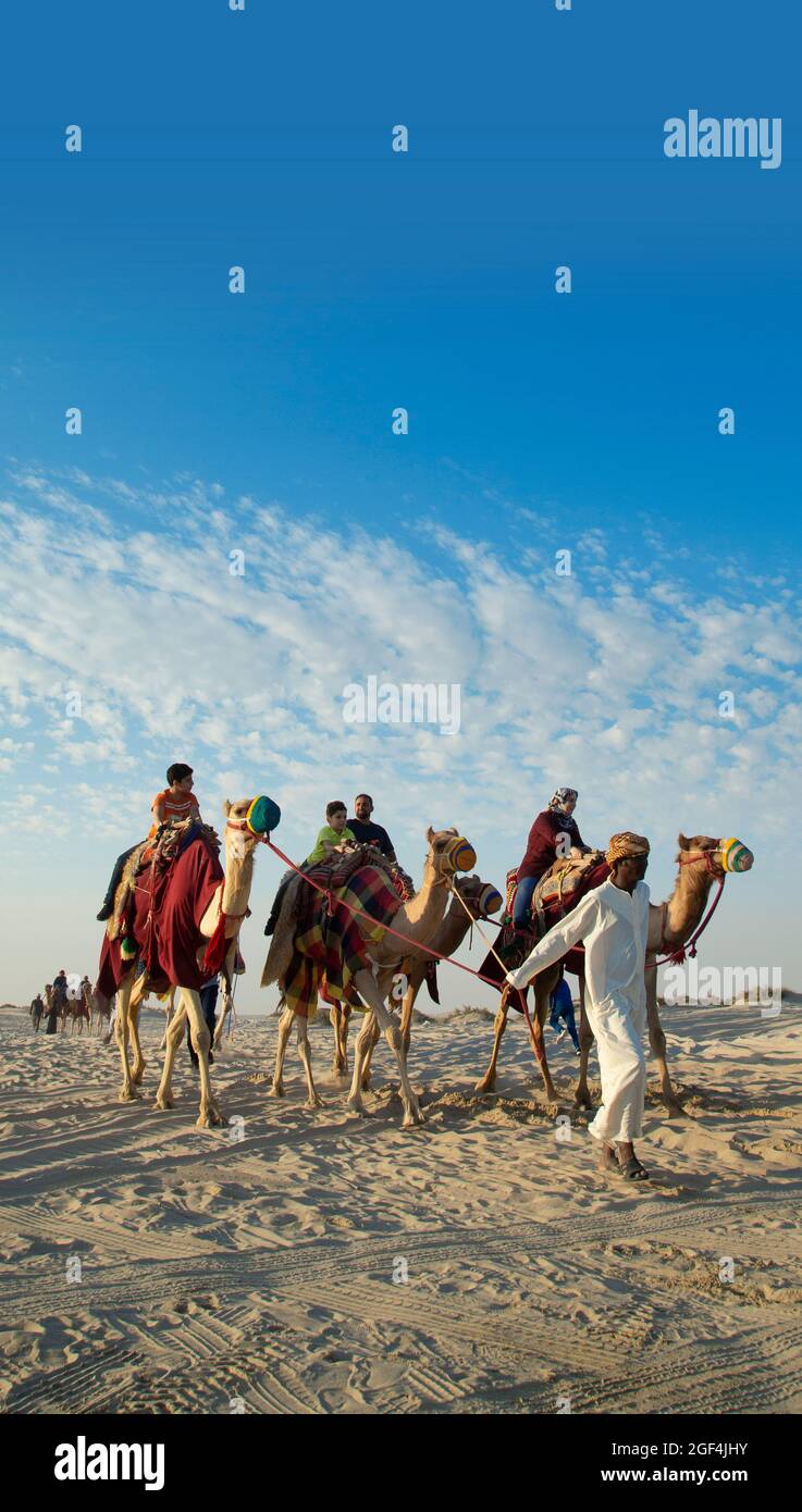 Sealine Beach, Mesaieed -QATAR Stock Photo - Alamy