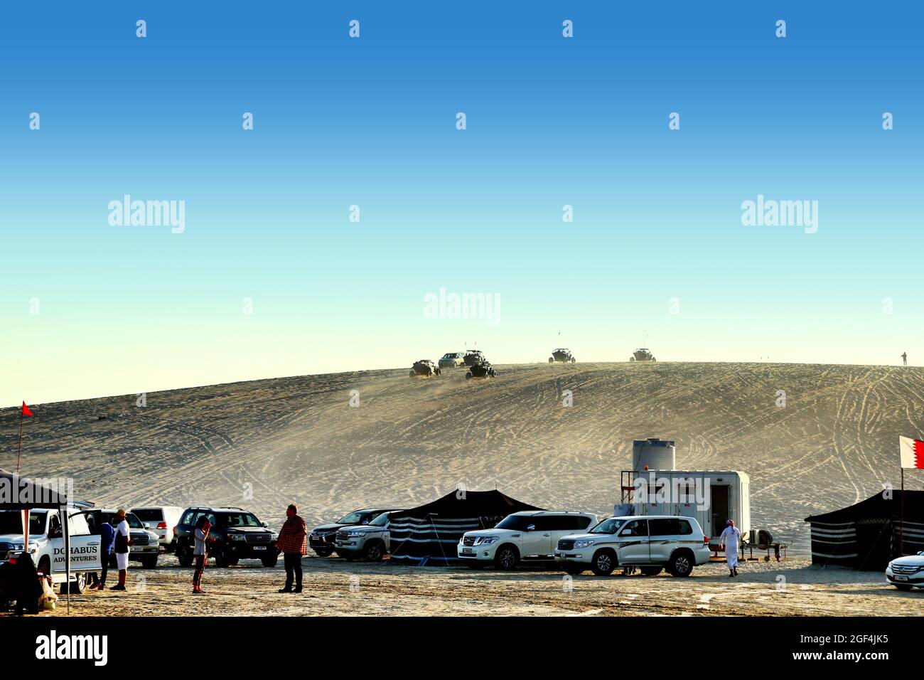 Sealine Beach, Mesaieed -QATAR Stock Photo - Alamy
