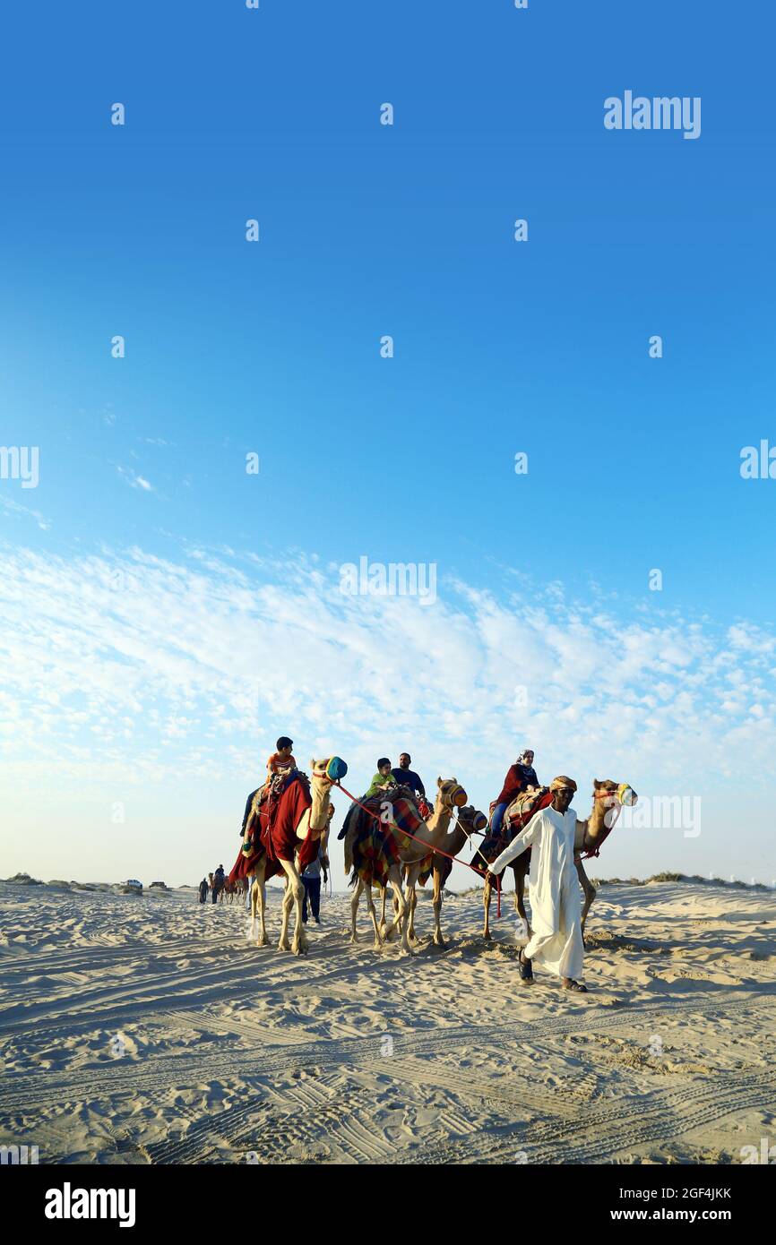 Sealine Beach, Mesaieed -QATAR Stock Photo - Alamy
